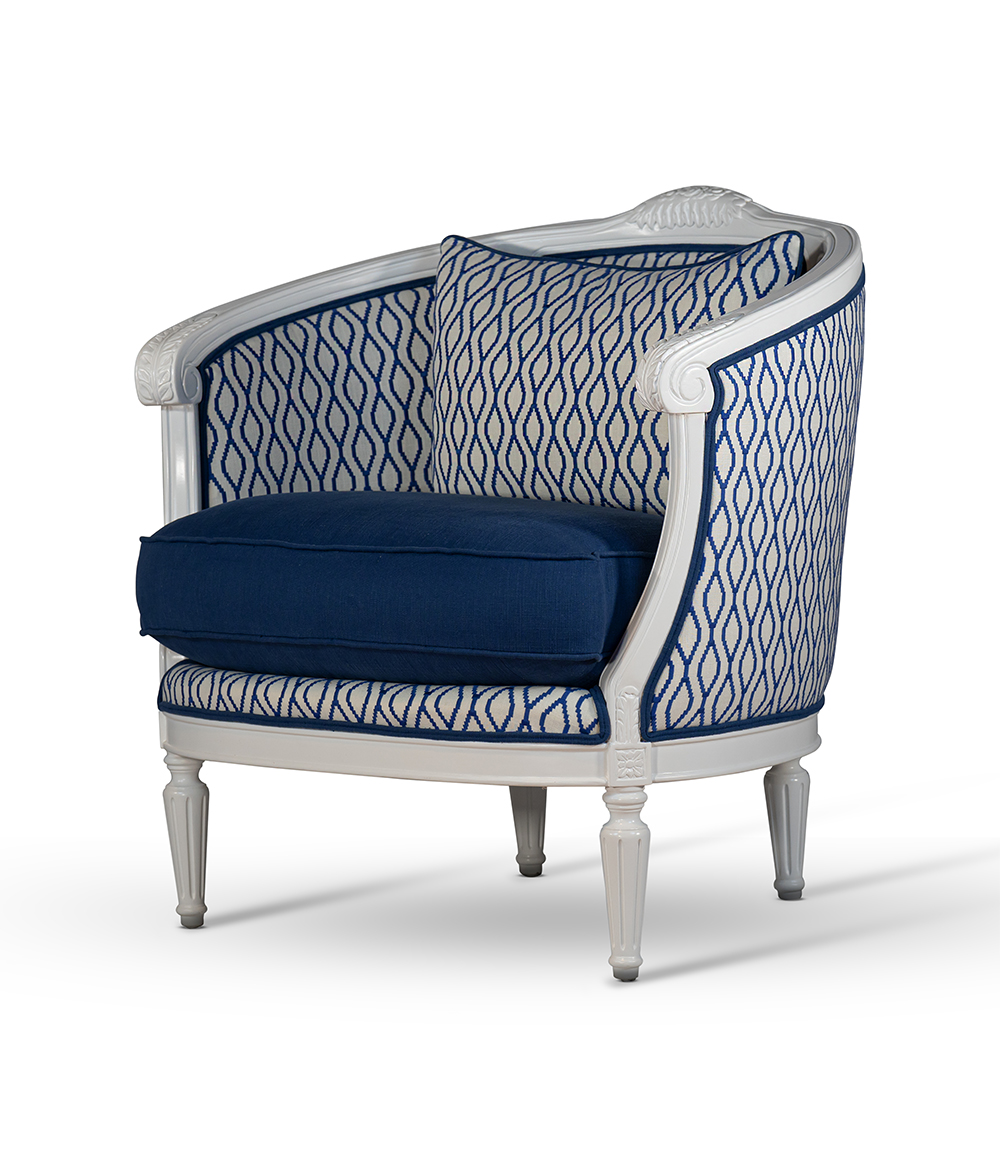 White Round Chair | Haya House