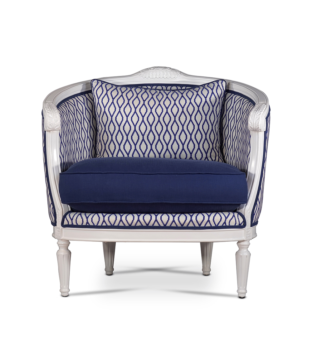 White Round Chair | Haya House