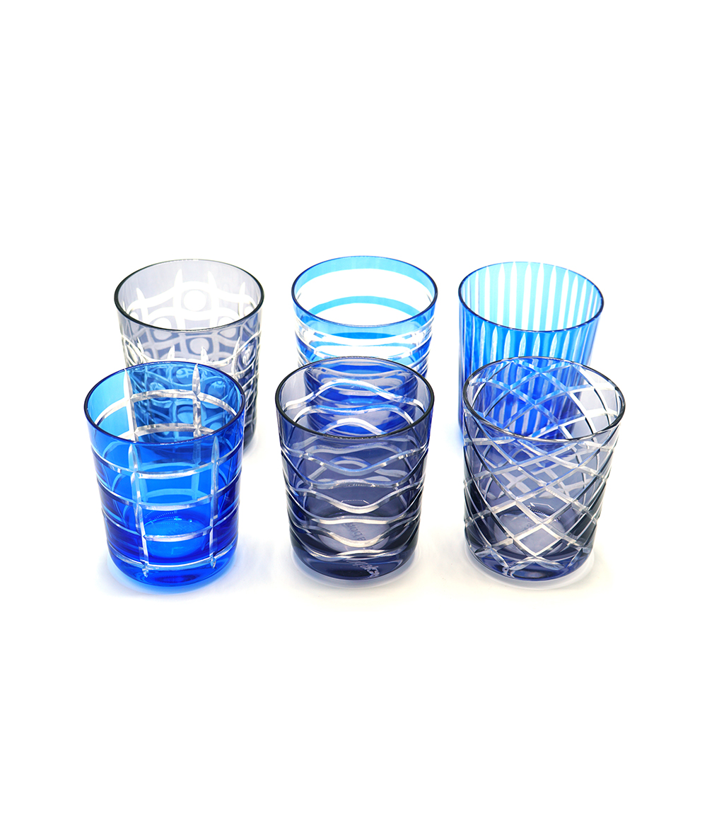 Tumbler Cobalt Mix Set 6 | Haya House